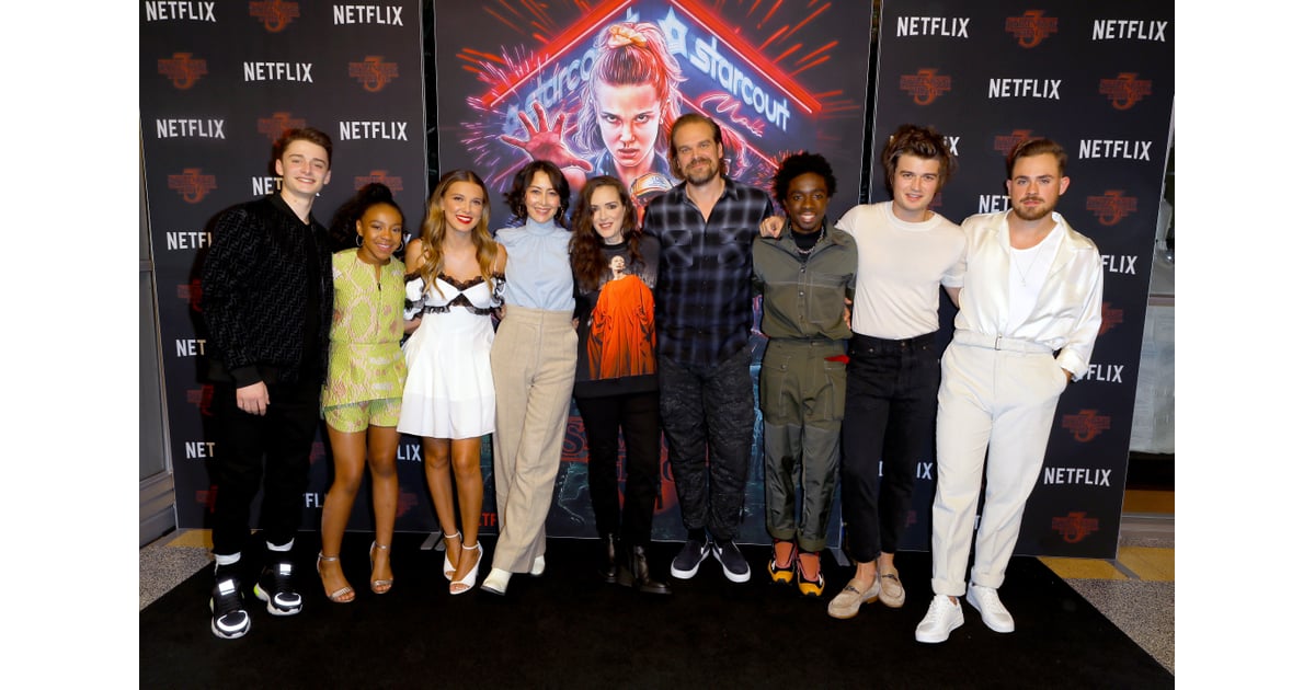 The Stranger Things Cast at Netflix's Stranger Things Season 3 ...
