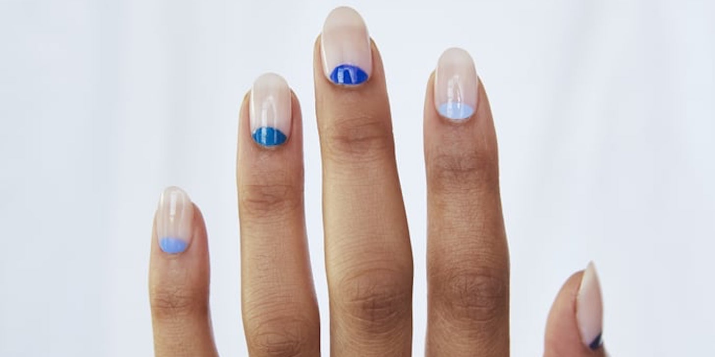 Blue Moon Nail Art Trend | PS Beauty