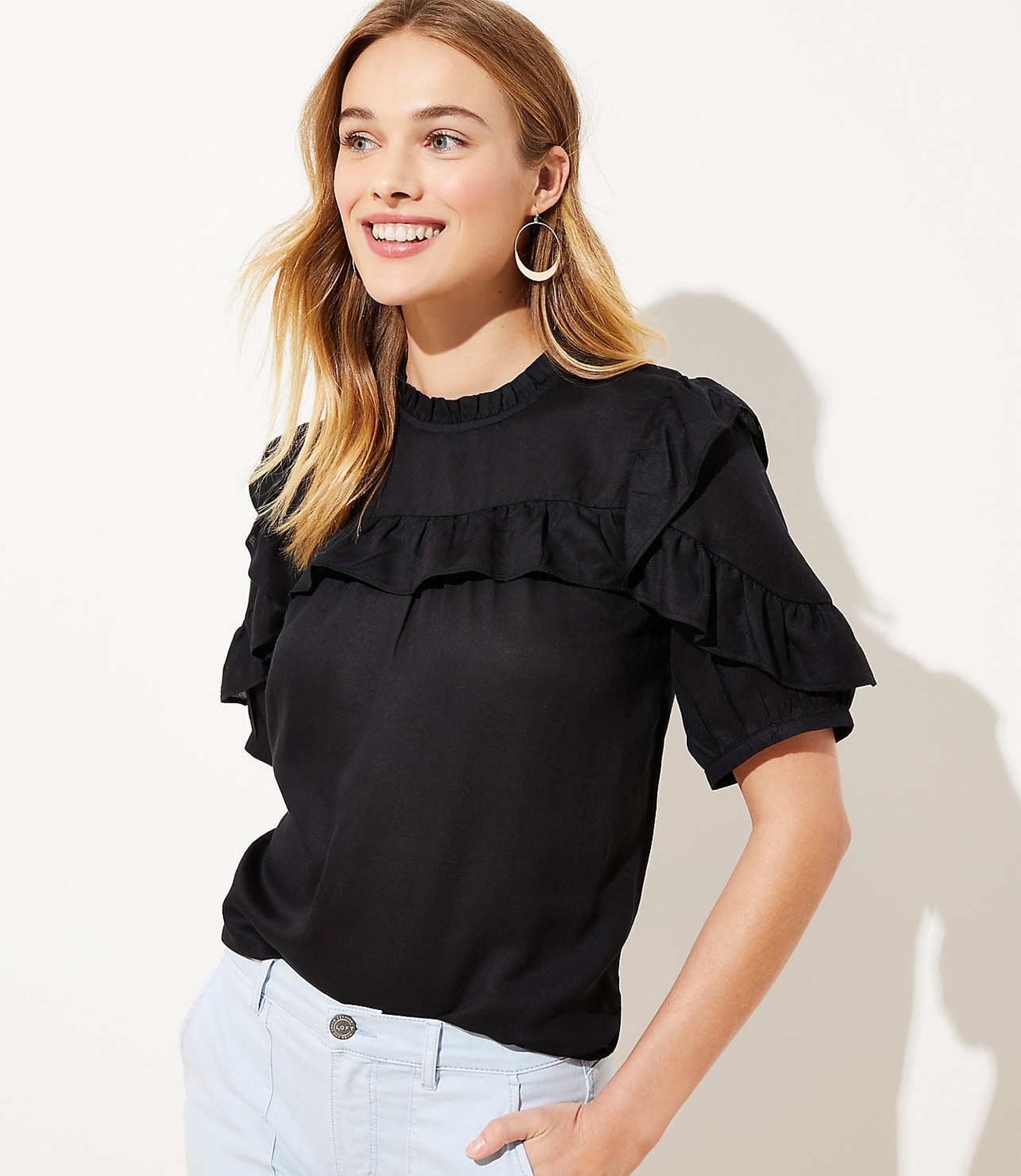 Best Comfortable Work Tops From Loft | PS Fashion