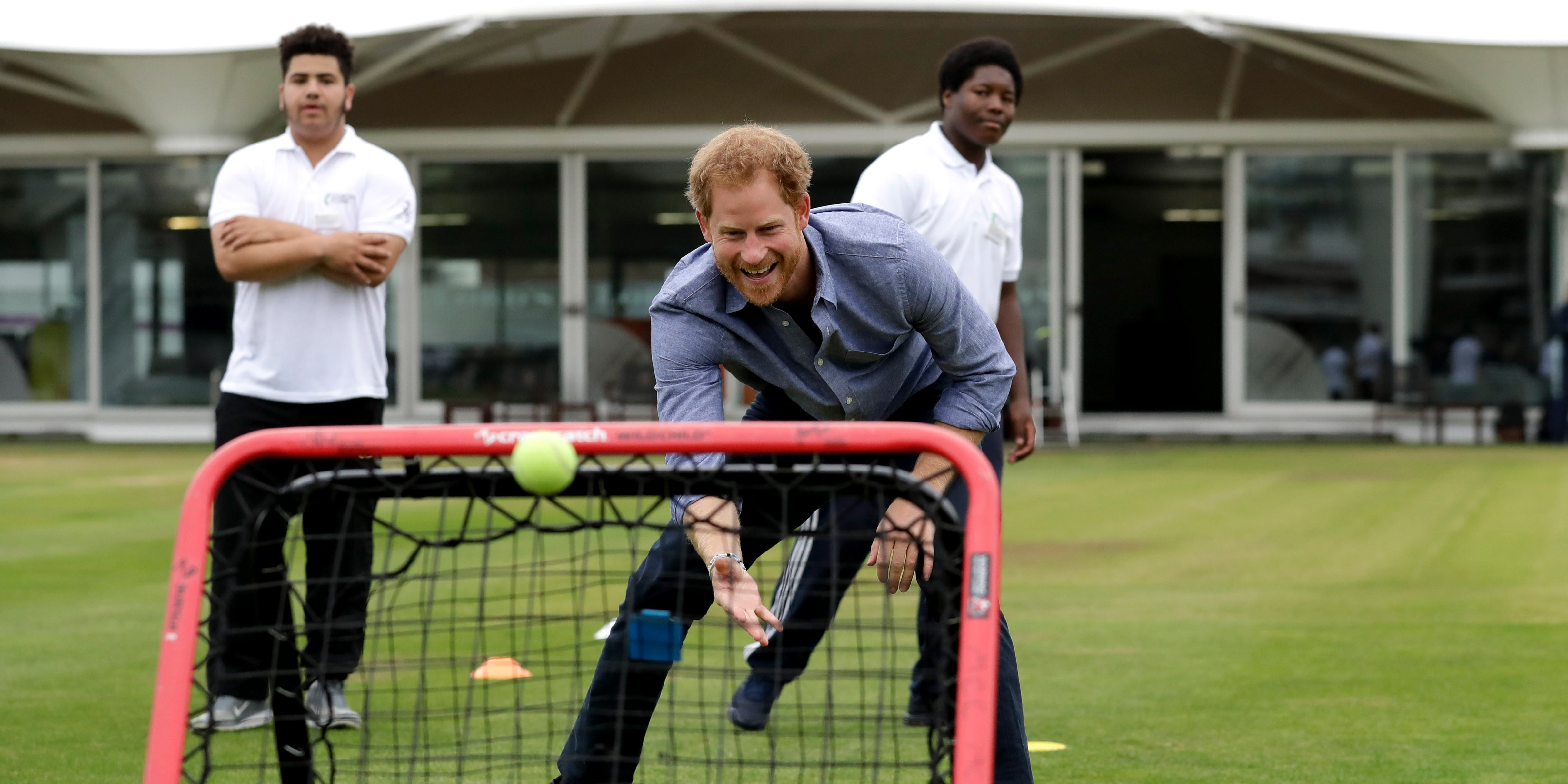 Pictures of Prince Harry Playing Sports | POPSUGAR Celebrity