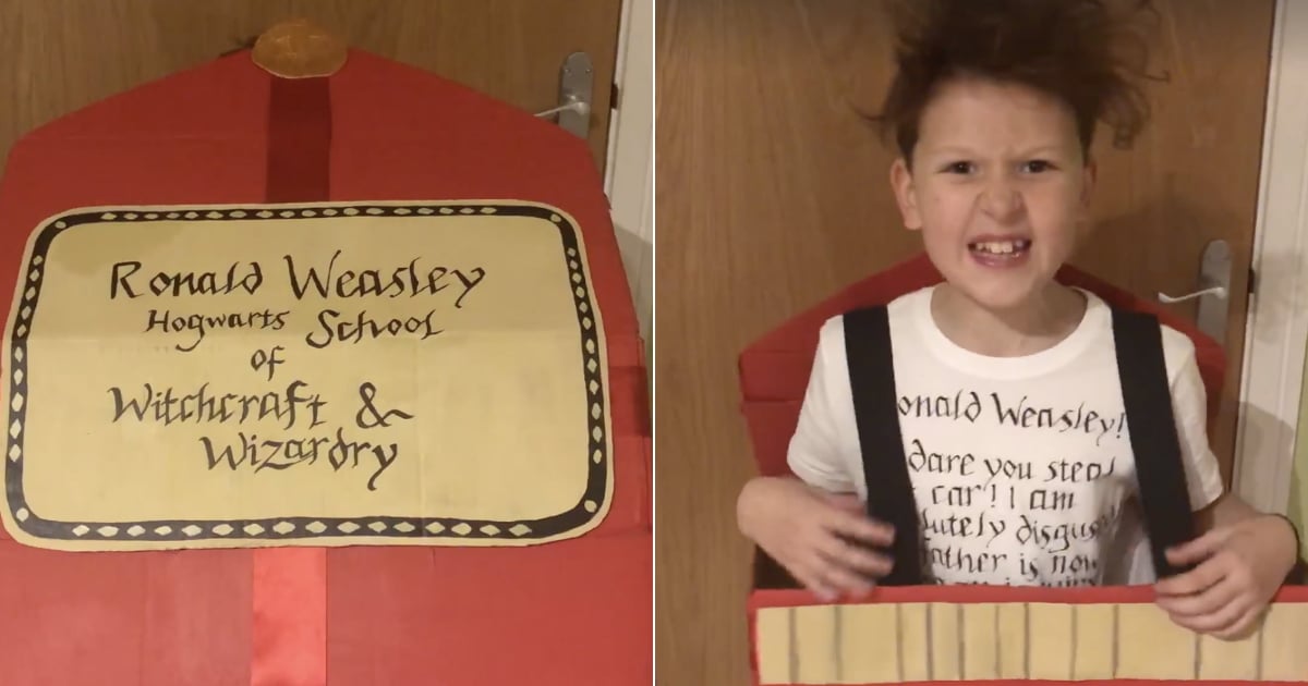 Kid's Harry Potter Howler Letter Costume | Video | POPSUGAR Family