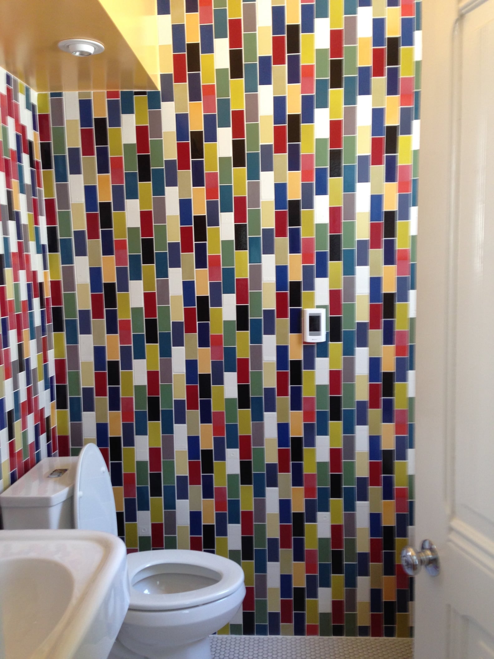 Colorful Bathroom Renovation | PS Home