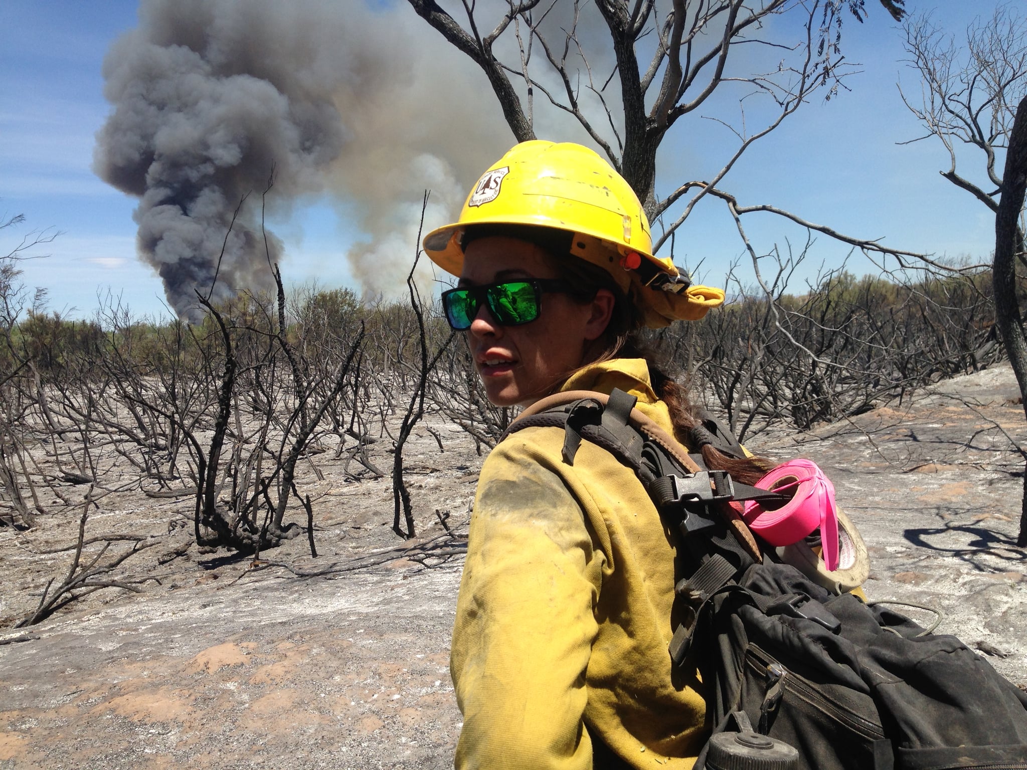 Female Wildland Firefighter Bailey McDade Interview | POPSUGAR News