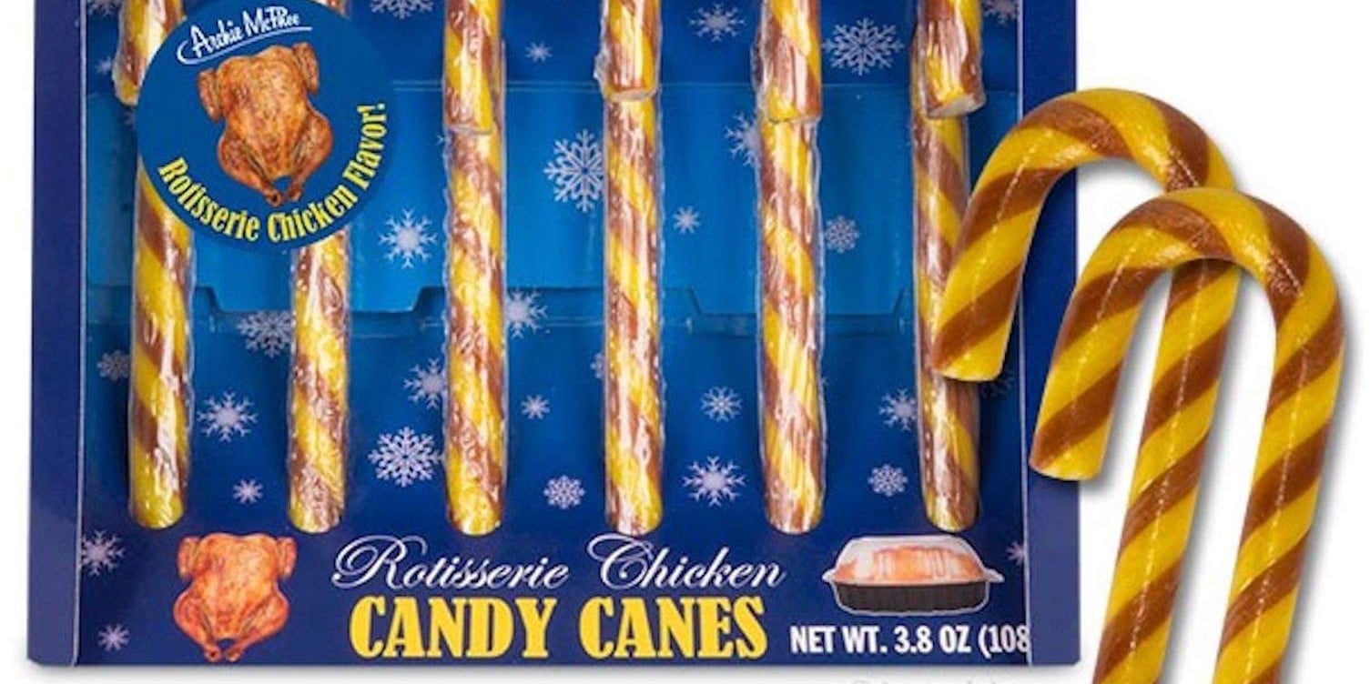 Rotisserie Chicken-Flavored Candy Canes | PS Family