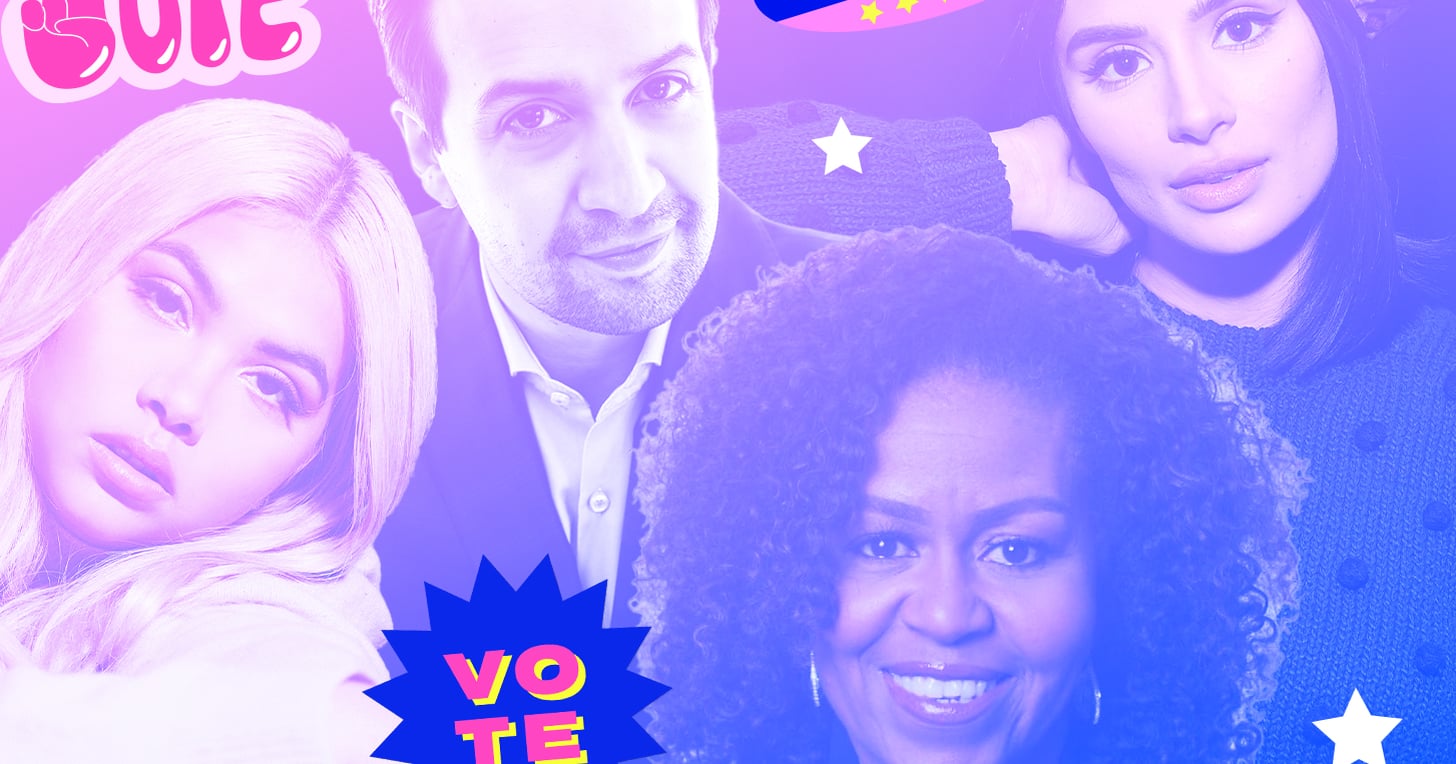 Celebrities Give First-Time Voters Advice For 2020 Election | POPSUGAR ...
