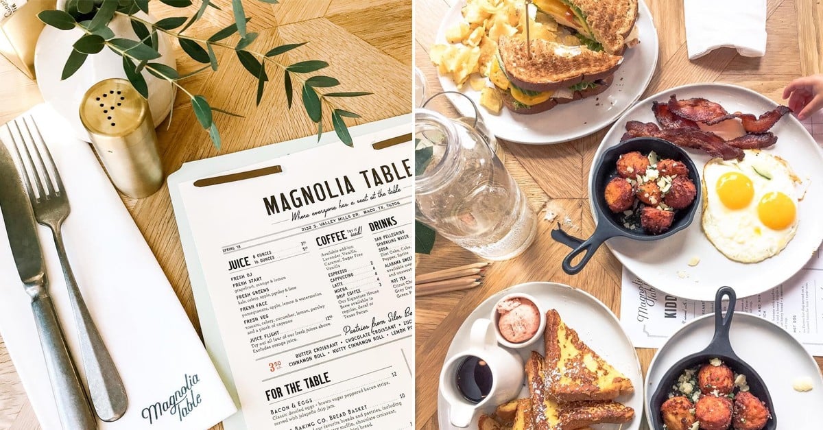 Magnolia Table Menu | POPSUGAR Family