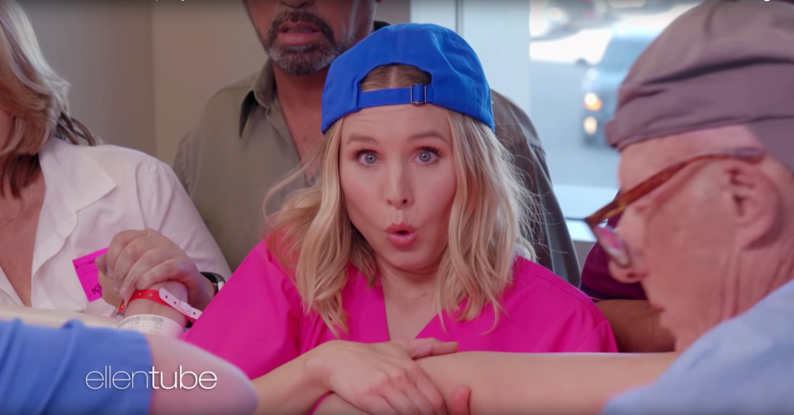 Kristen Bell Watches Women Give Birth | POPSUGAR Family