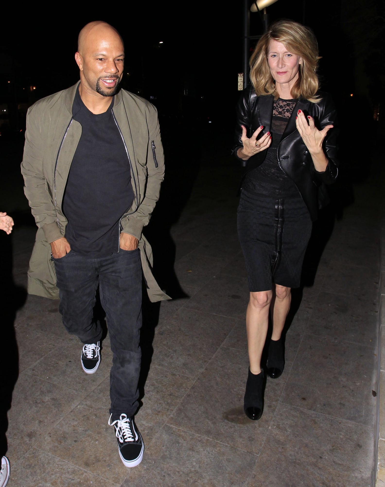 Common and Laura Dern After Dinner Date Pictures 2016 | PS Celebrity