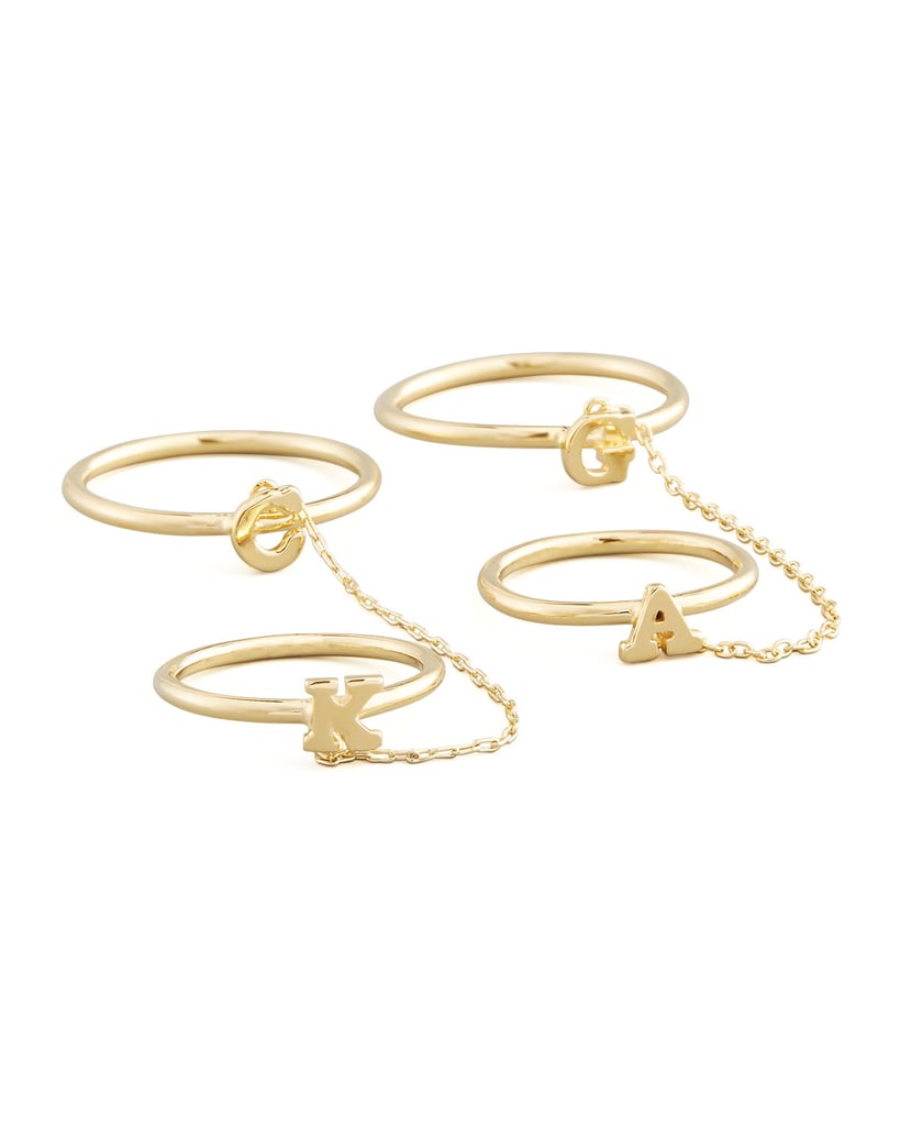 Cute Initial Rings | POPSUGAR Fashion