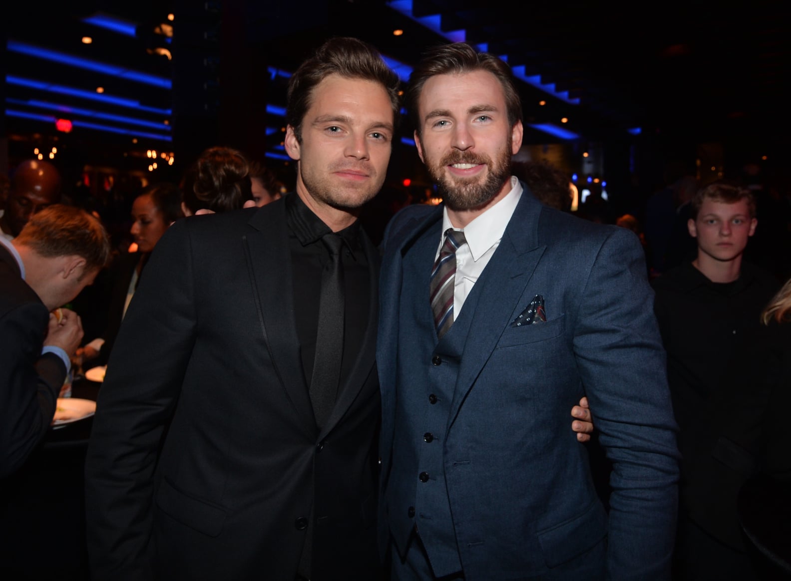 Chris Evans and Sebastian Stan Pictures | POPSUGAR Celebrity