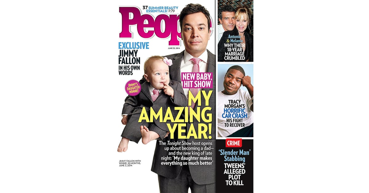 Jimmy Fallon | Celebrity Dads | POPSUGAR Family Photo 2