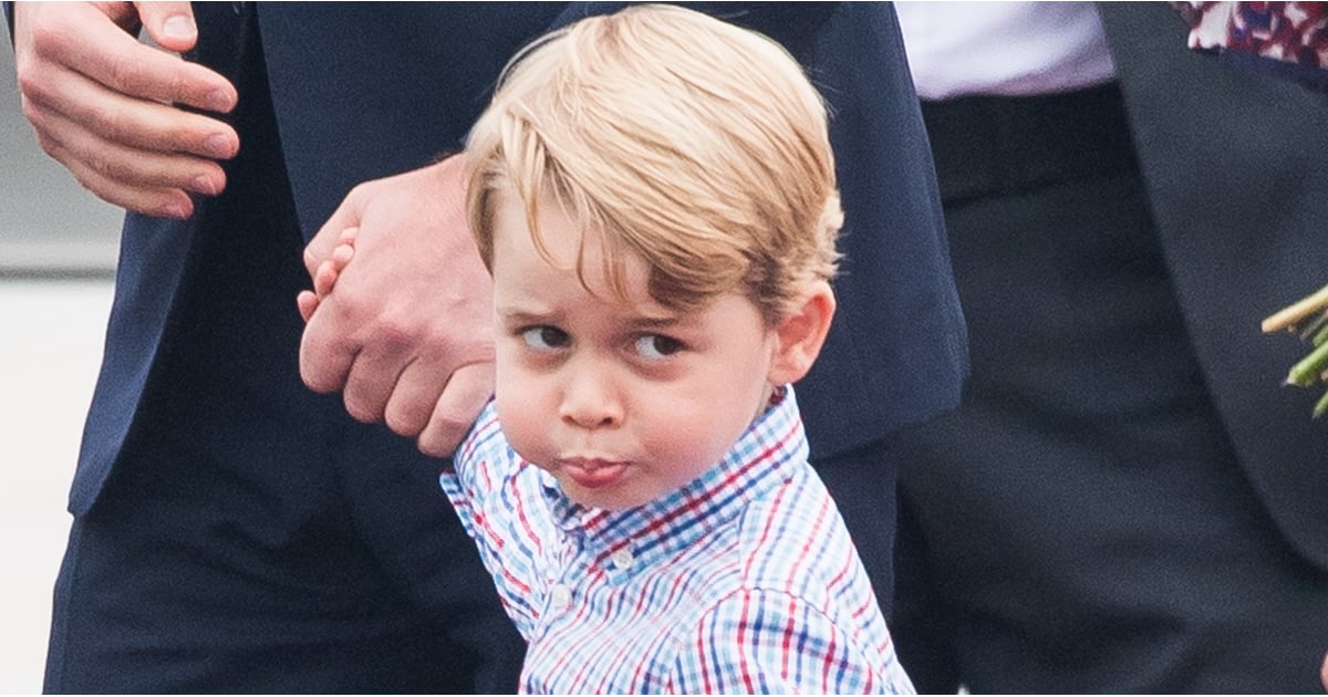 Prince George Looking Judgmental Pictures | POPSUGAR Celebrity