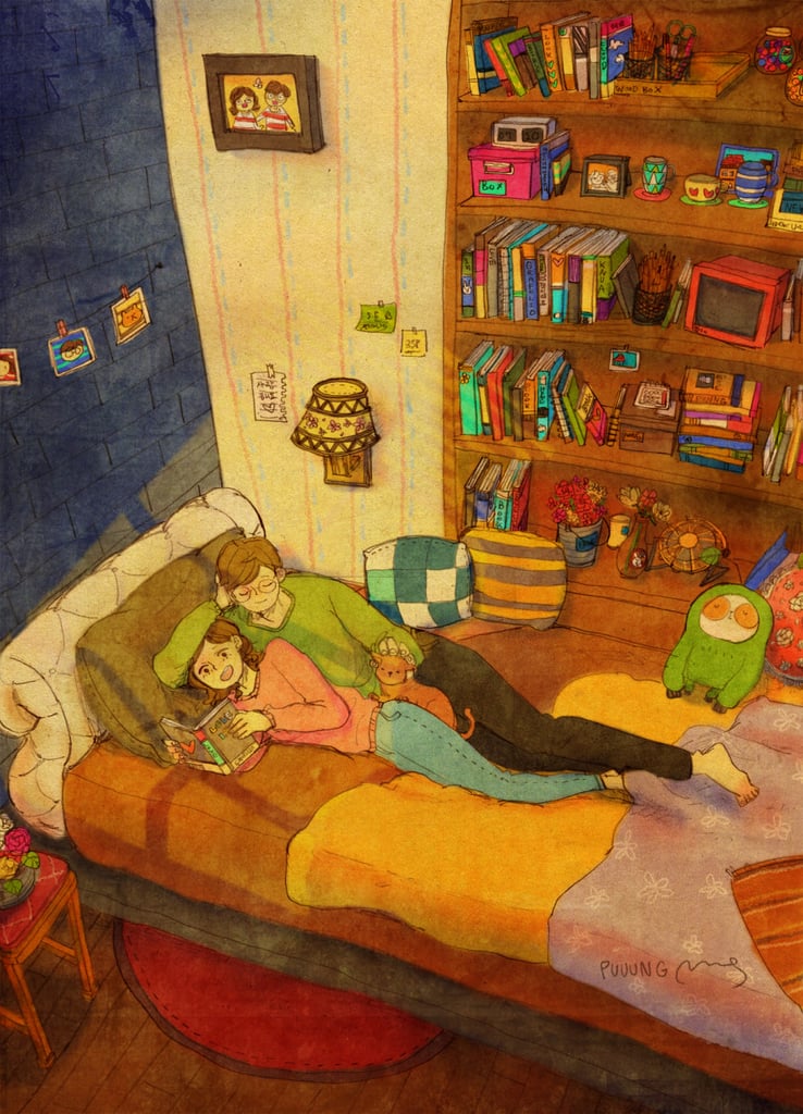 Korean Artist Puuung's Relationship Art | POPSUGAR Love & Sex