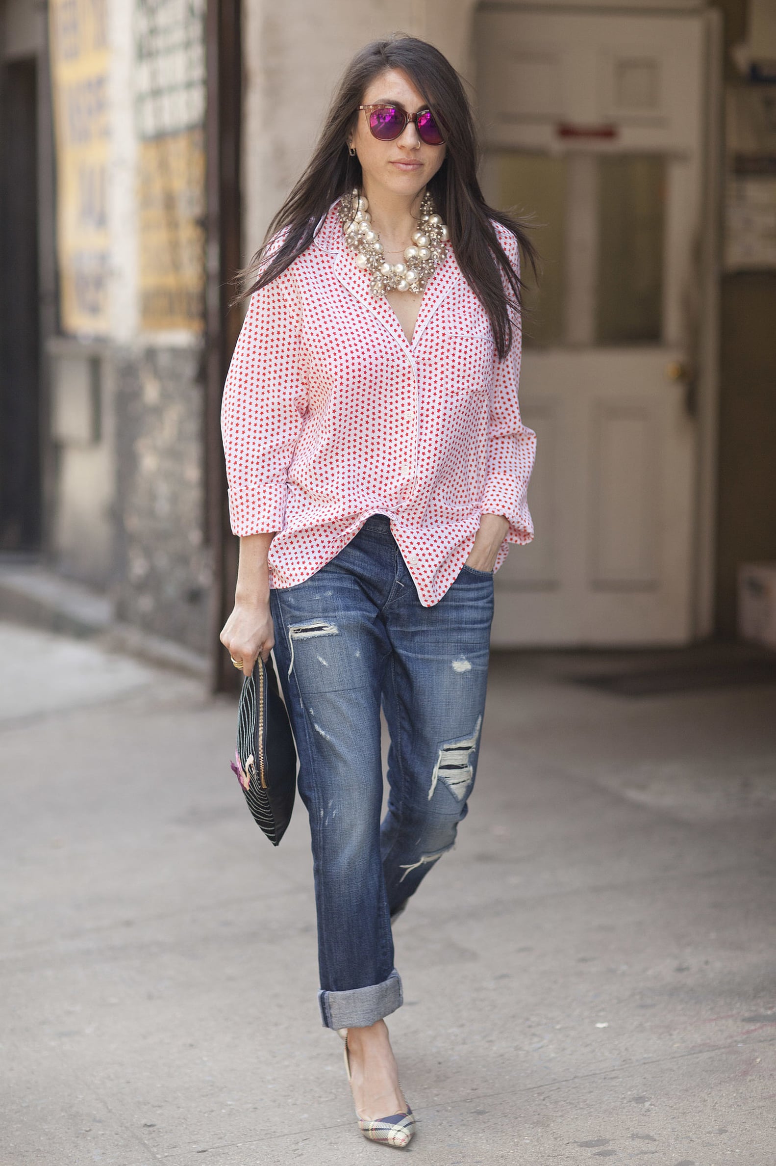 Boyfriend Jeans Outfit Ideas | PS Fashion