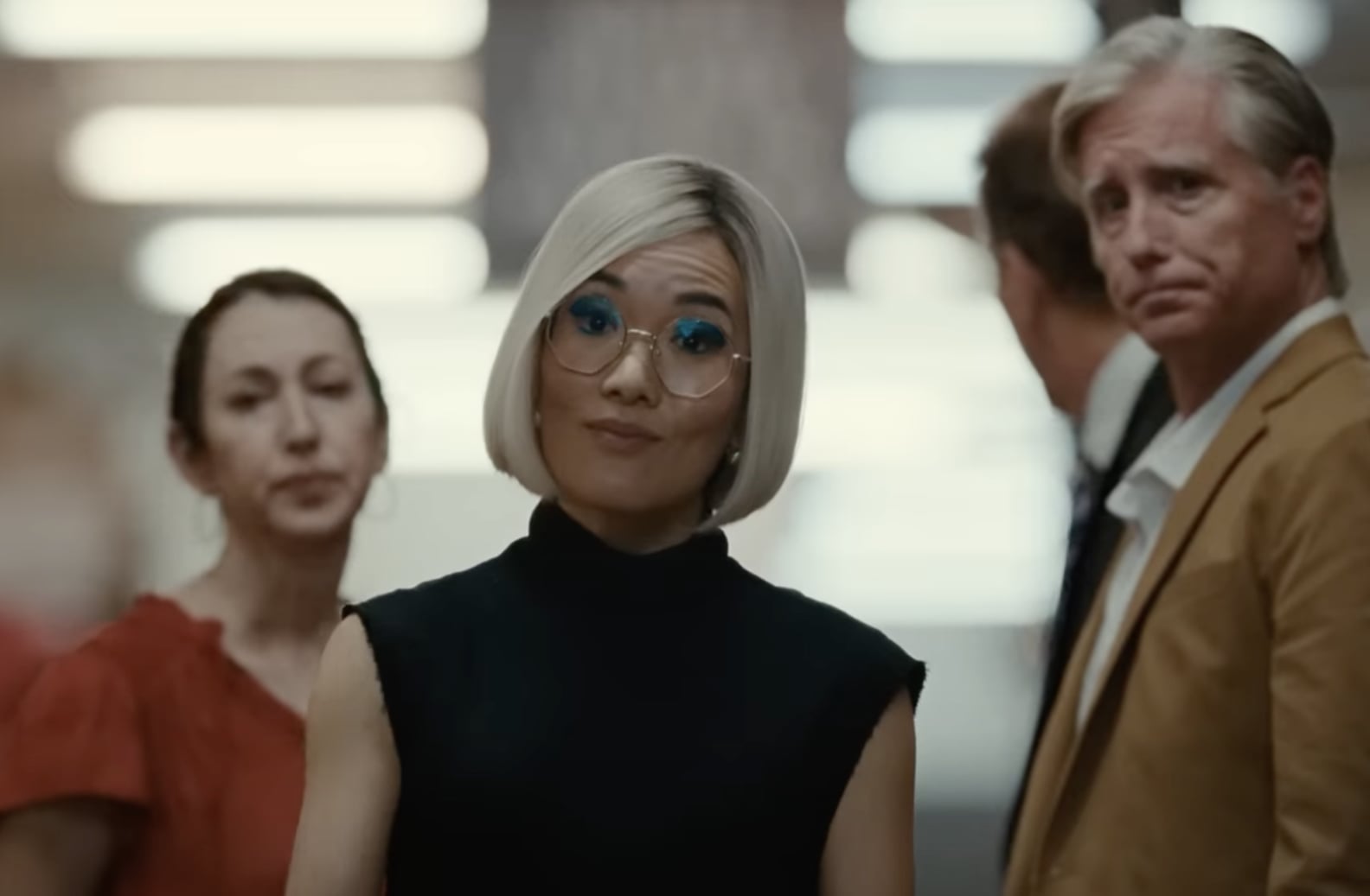 Ali Wong's Blond Bob Hairstyle in the Beef Trailer | PS Beauty