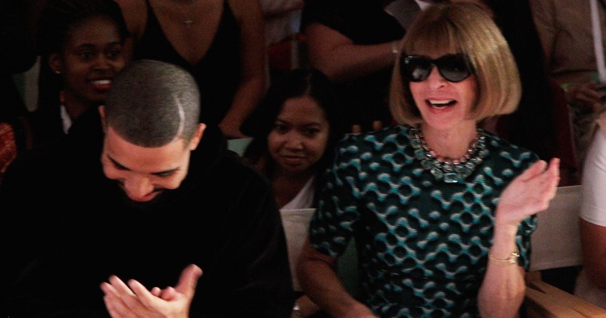 Drake and Anna Wintour NYFW Pictures | PS Celebrity