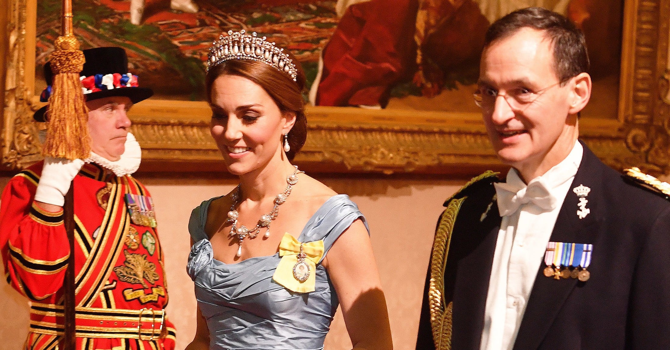 Prince William and Kate Middleton at State Banquet 2018 | PS Celebrity