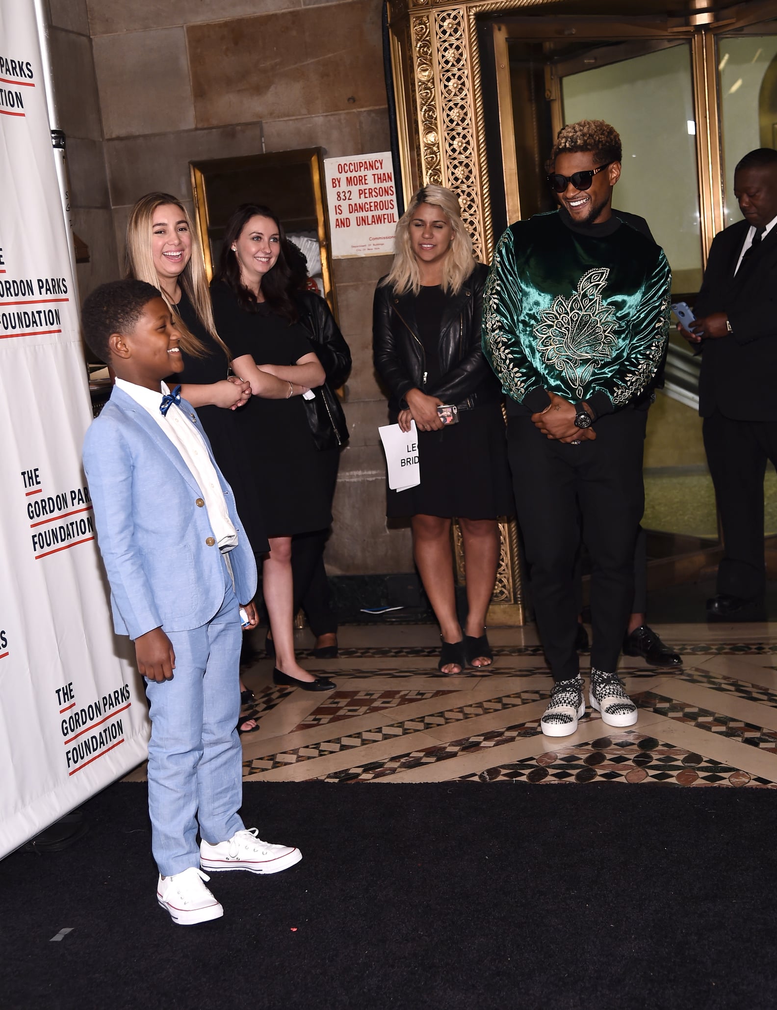 Usher and His Son at Gala in NYC June 2017 | PS Celebrity