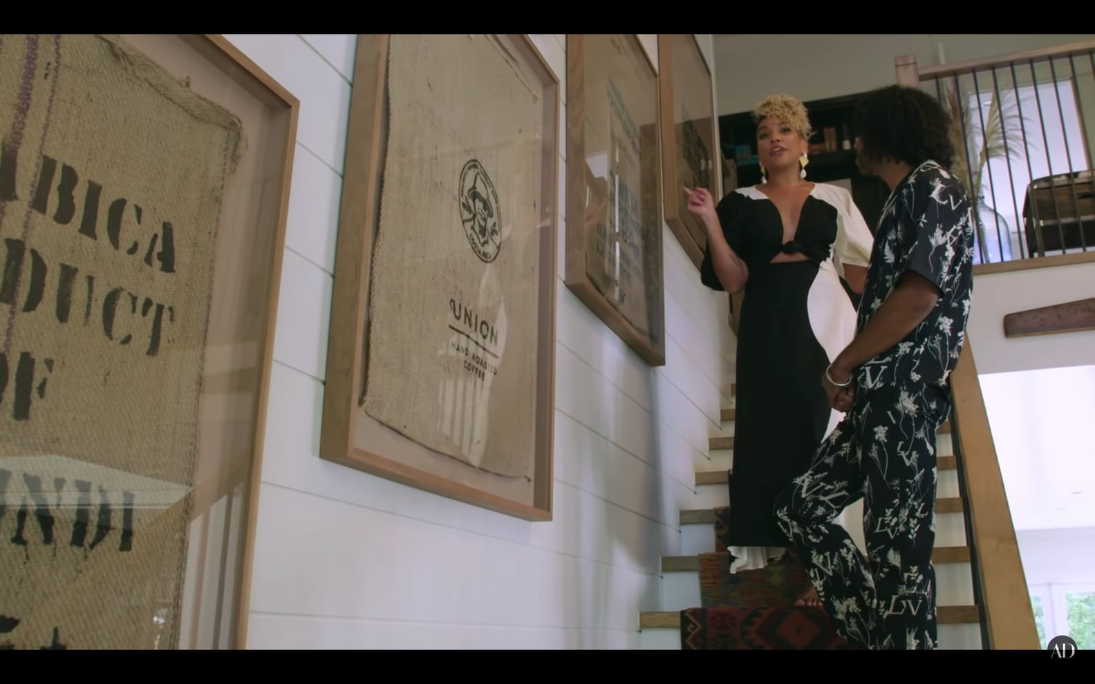 Watch Daveed Diggs and Emmy Raver-Lampman's AD House Tour | POPSUGAR Home