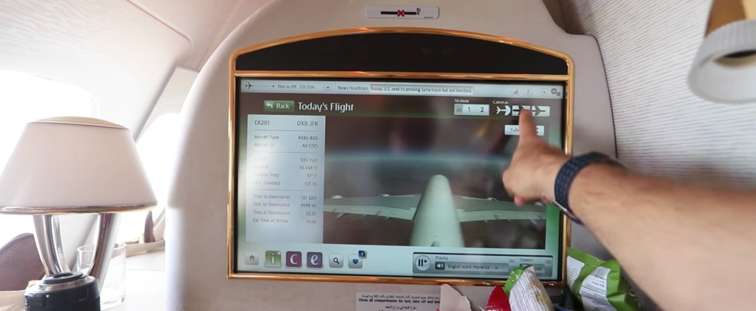 Man Flies First Class on Emirates Video | PS Smart Living