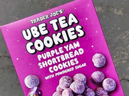 Trader Joe's Is Now Selling Ube Tea Cookies | POPSUGAR Food