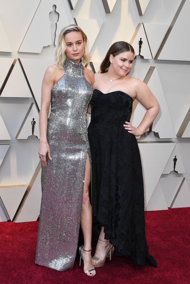 Brie Larson | Celebrities With Family Members at the 2019 Oscars ...