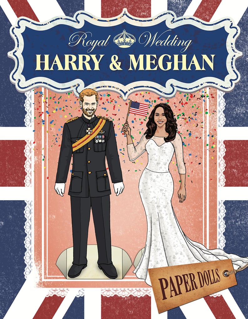 Prince Harry and Meghan Markle Coloring Book | PS Celebrity