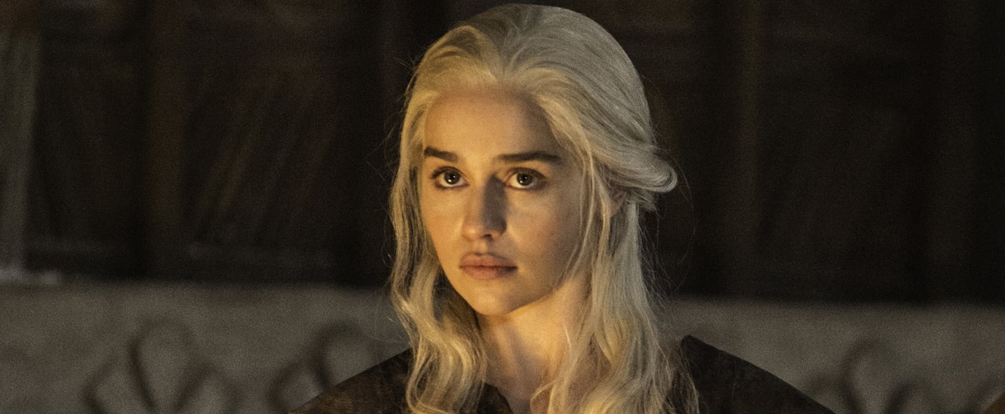 Emilia Clarke Talks About Daenerys's Fire Scene | POPSUGAR Entertainment
