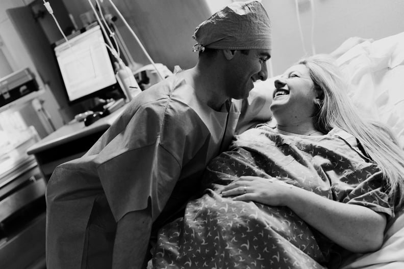 Dramatic C-Section Birth Photos | POPSUGAR Family