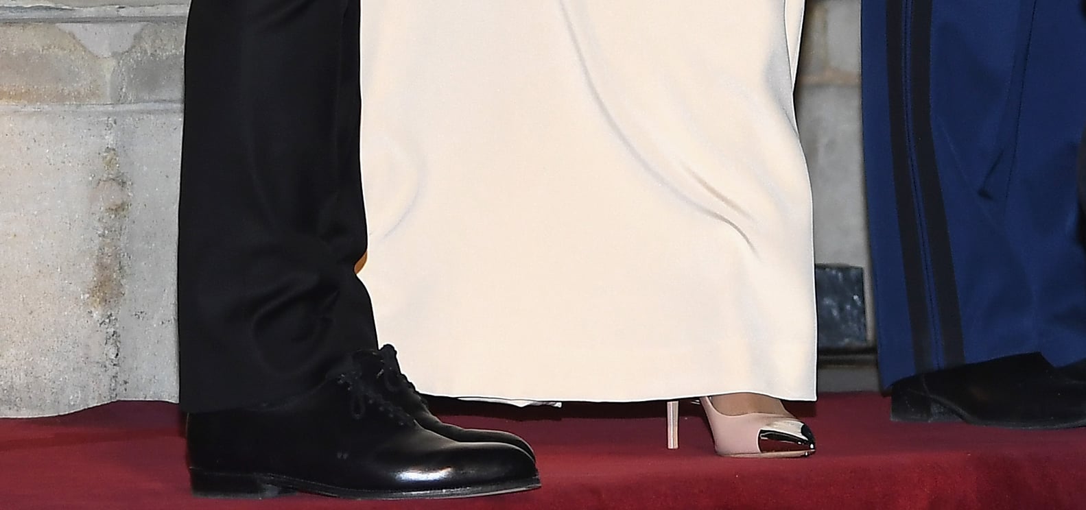 Brigitte Macron's Louis Vuitton Dress at State Dinner | PS Fashion