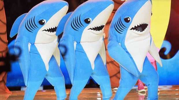 Buy Katy Perry Halftime Shark Costume | PS Tech