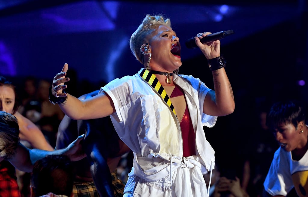 Pink at the 2017 MTV VMAs | POPSUGAR Celebrity