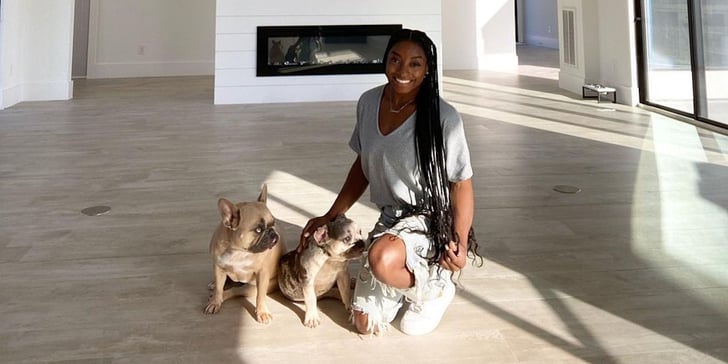 Best Photos of Simone Biles' French Bulldogs, Lilo and Rambo | POPSUGAR ...