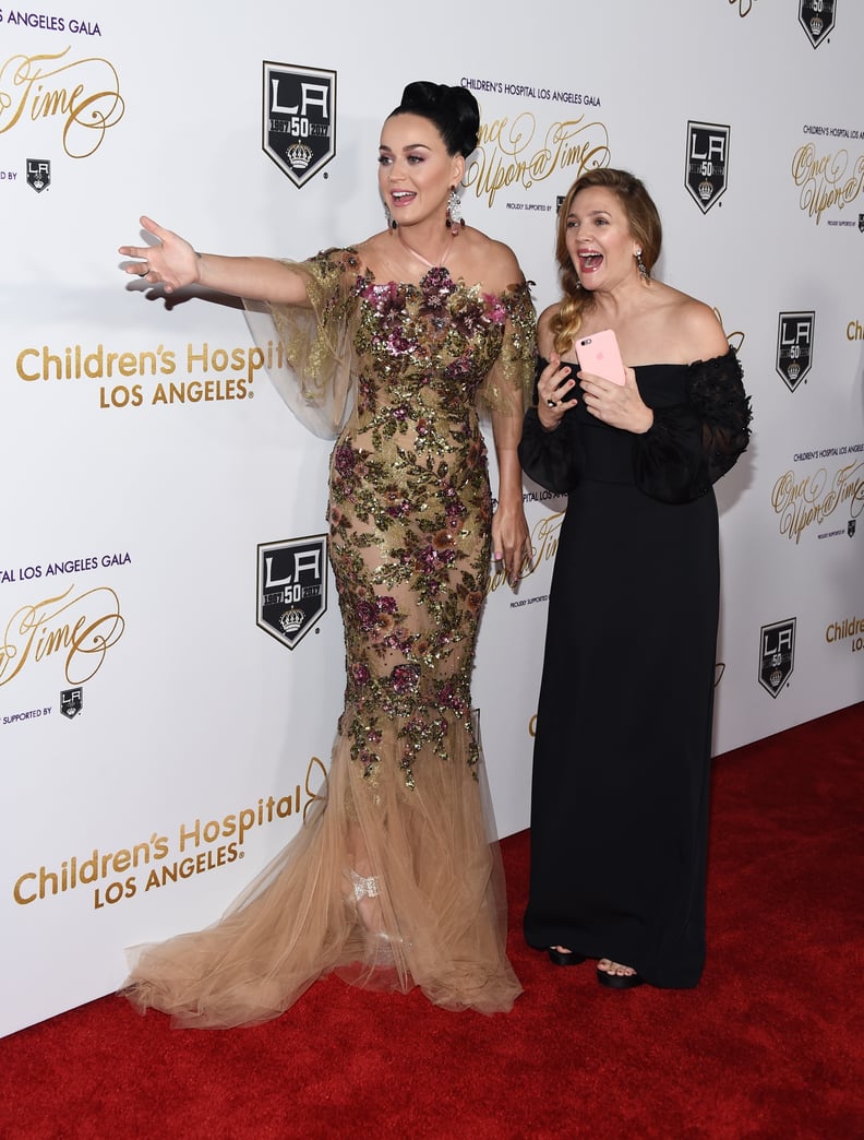 Katy Perry and Drew Barrymore at Children's Hospital Gala | PS Celebrity