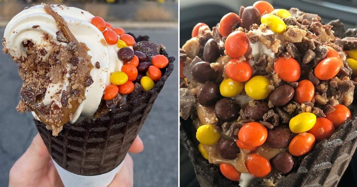 Sonic's Reese's Overload Waffle Cone and Blast | Photos | PS Food