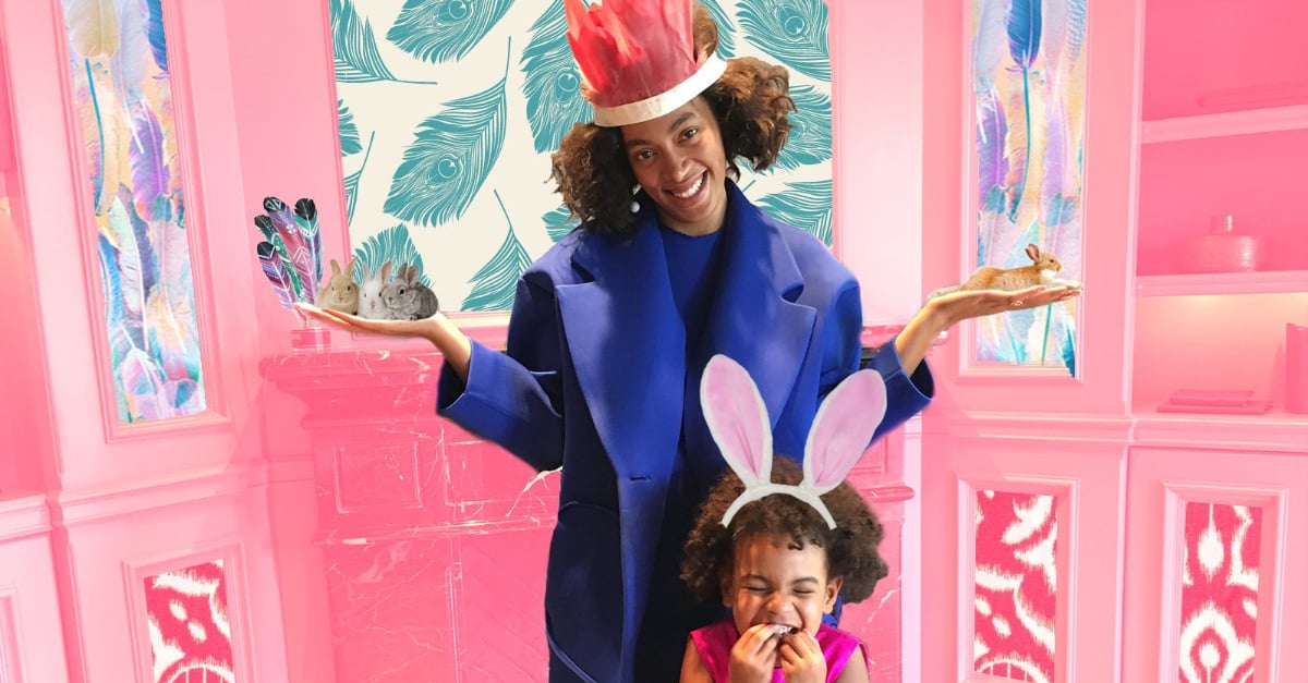 Solange Knowles and Blue Ivy Carter Pictures | POPSUGAR Celebrity