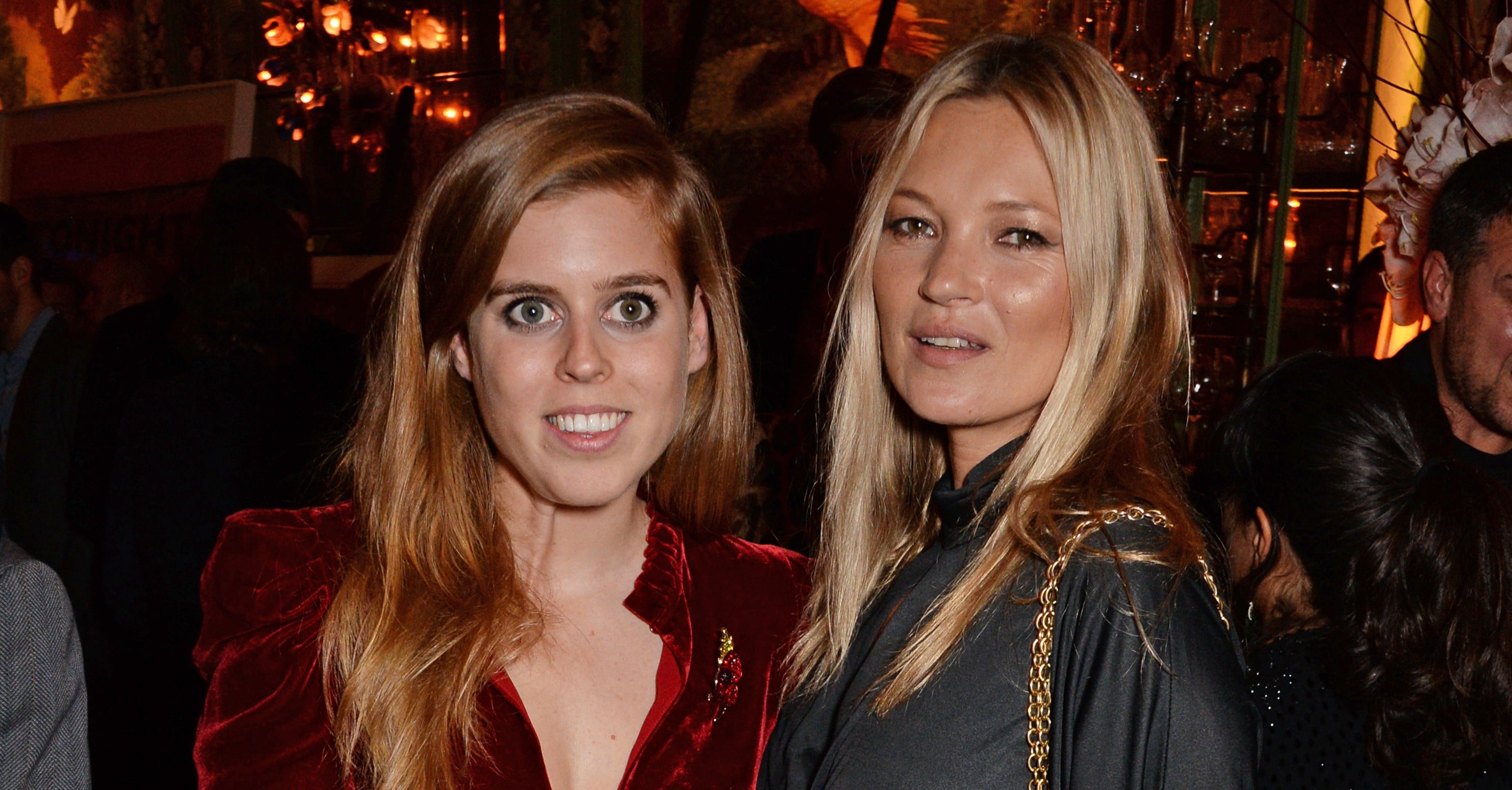 Princess Beatrice's Red Velvet Dress November 2018 | PS Fashion