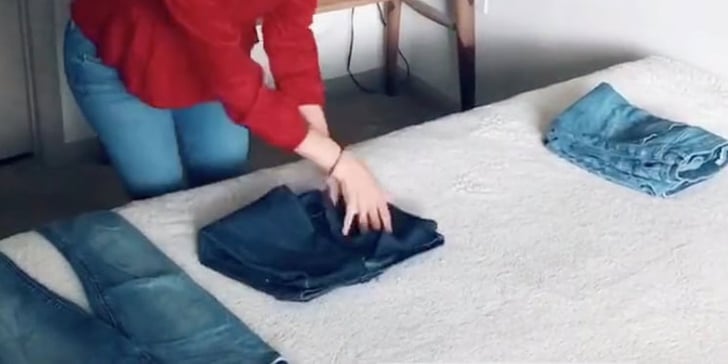 This Genius Hack Shows You Exactly How to Fold Jeans | POPSUGAR Home