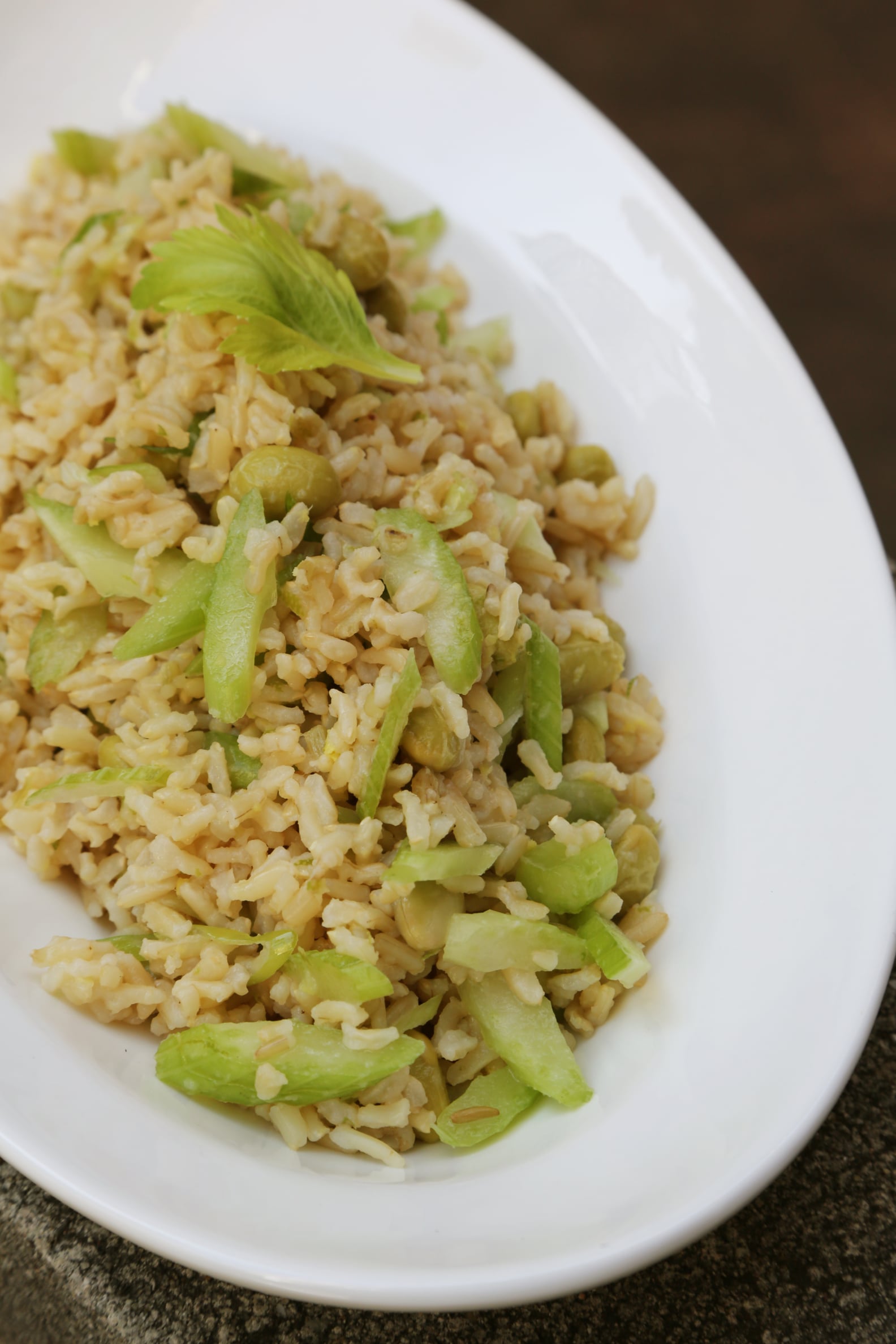 Vegan Edamame Rice Salad Recipe | PS Food