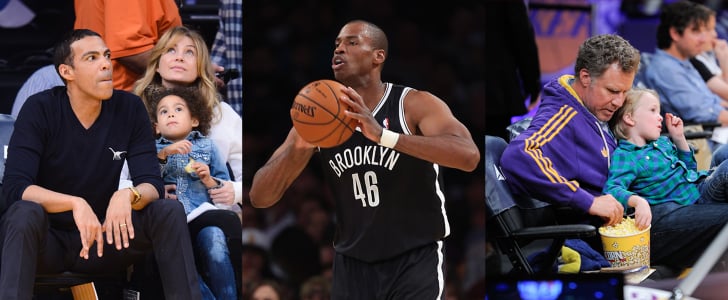 Jason Collins's First Brooklyn Nets Game | POPSUGAR Celebrity