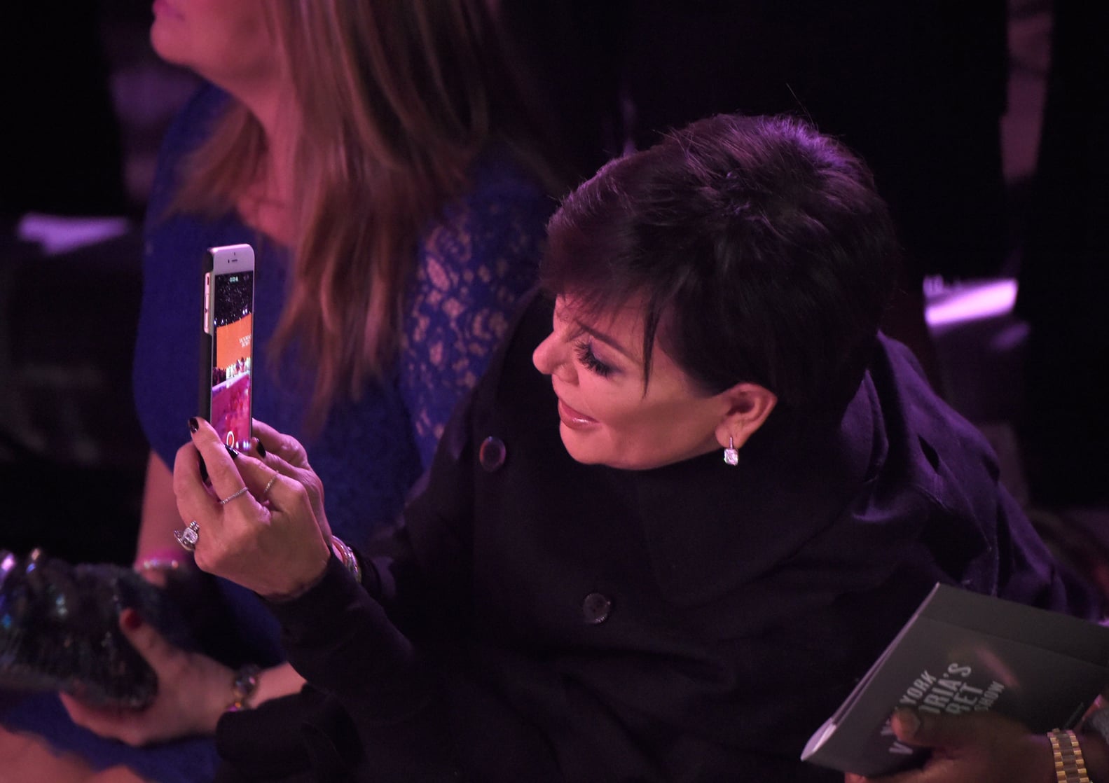 Kris and Caitlyn Jenner at the Victoria's Secret Show 2015 | PS Celebrity