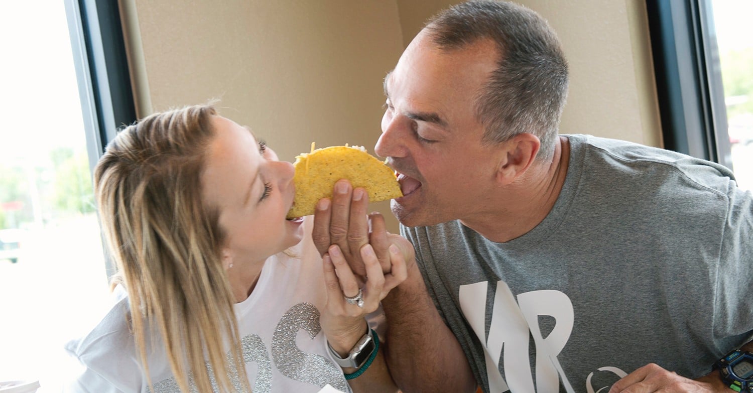 Taco Bell Wedding Anniversary Photo Shoot | POPSUGAR Family