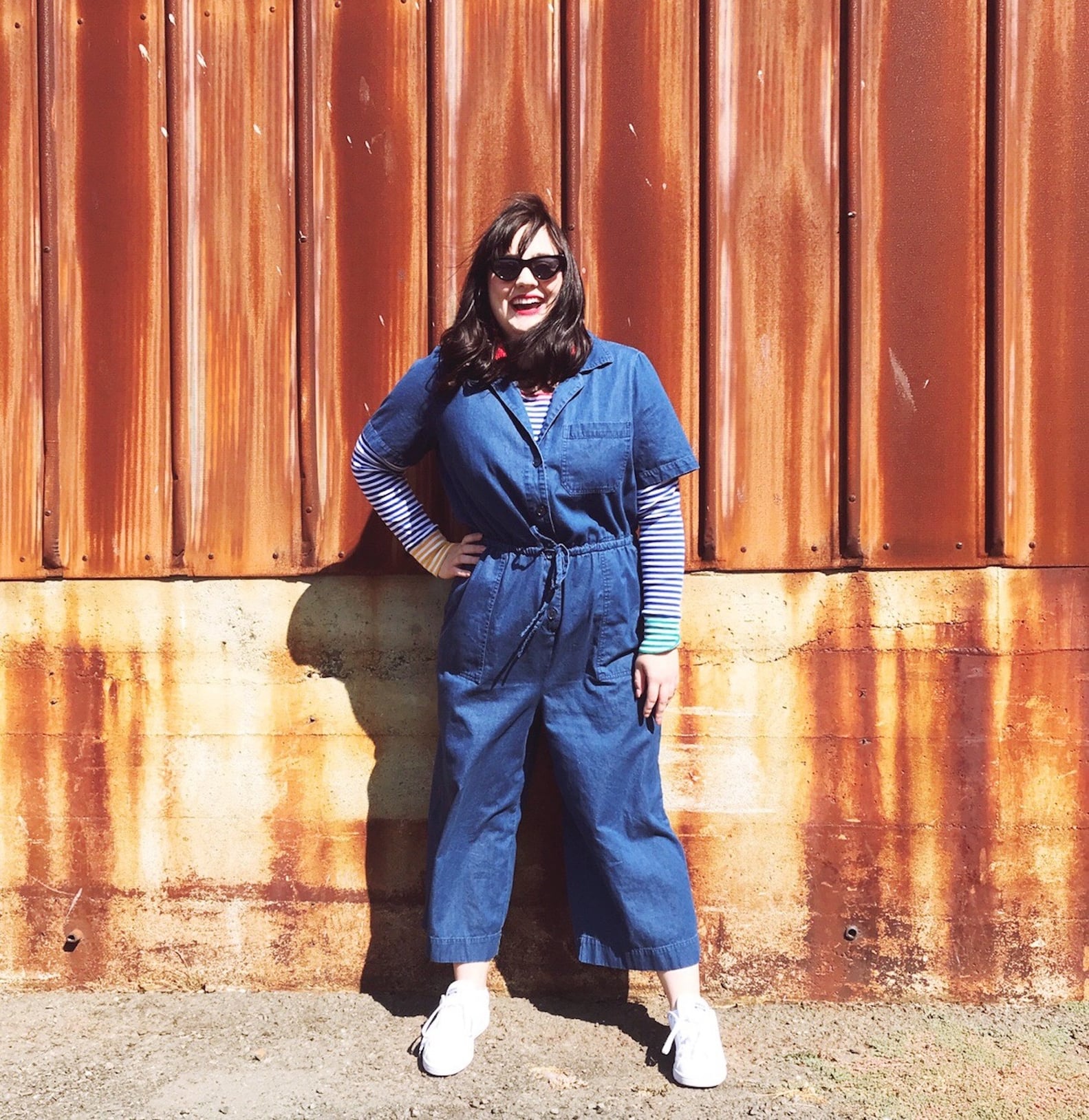 POPSUGAR at Kohl's Denim Jumpsuit | PS Fashion