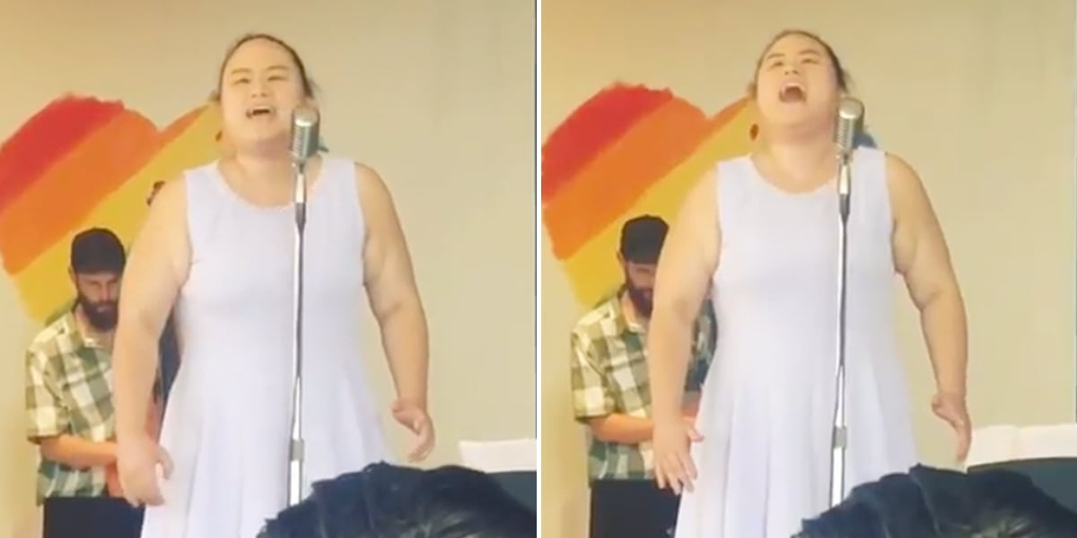 Blind Woman With Autism Singing "Part of Your World" Video | PS Family