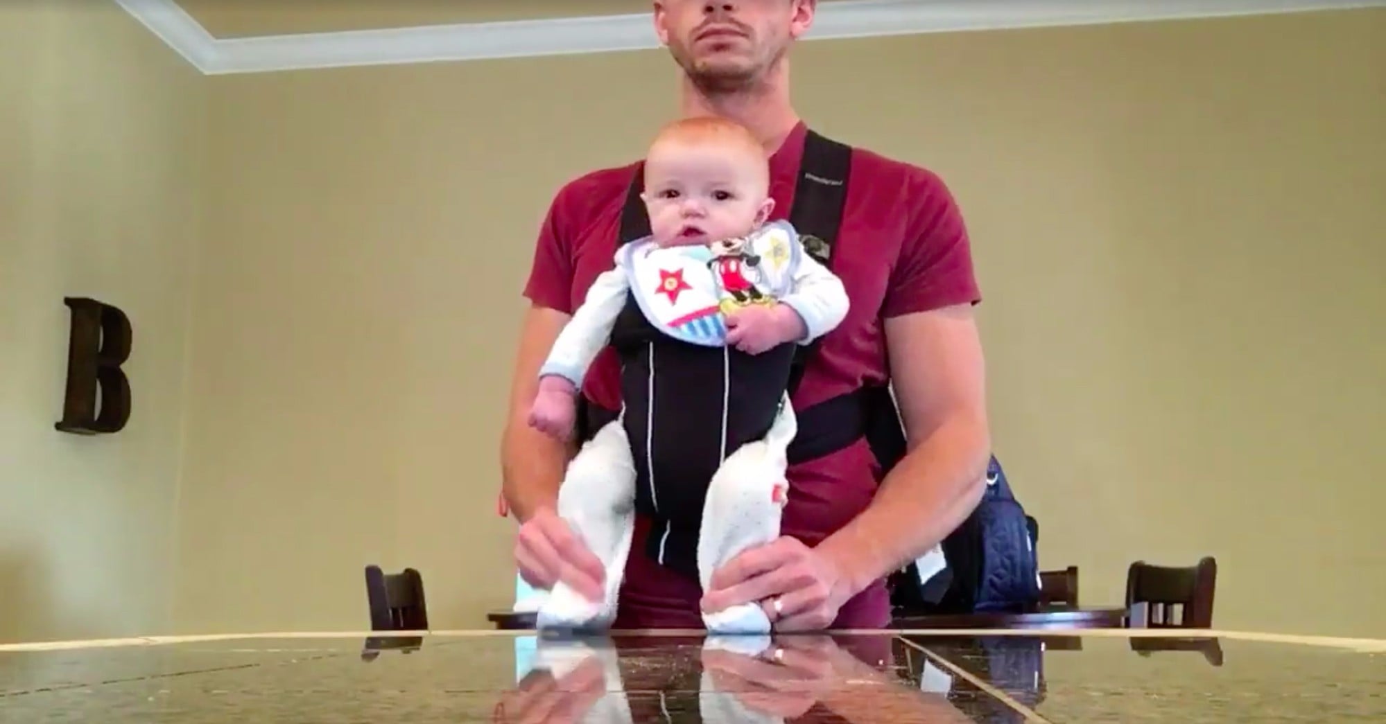 Dad and Baby Dancing to Michael Jackson's Beat It | PS Family