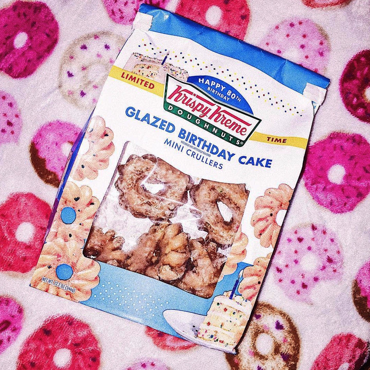 Krispy Kreme Birthday Cake Doughnuts | PS Food