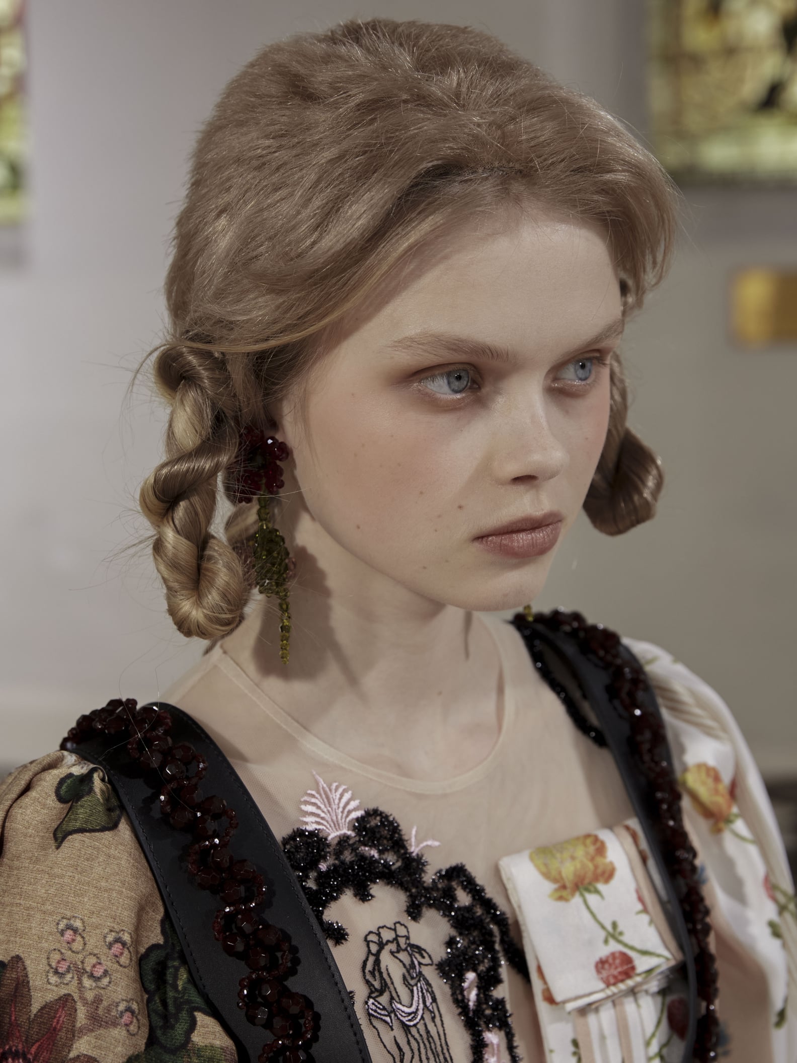 Simone Rocha Fall 2021 Features Patchwork and Regencycore | PS Fashion