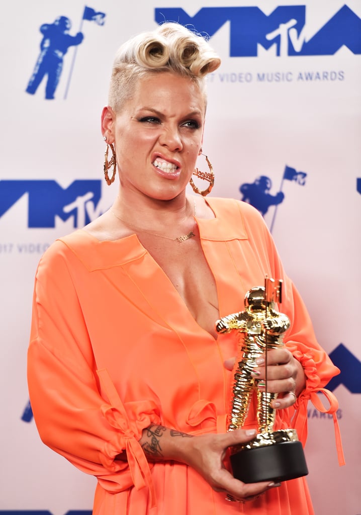 Pink at the 2017 MTV VMAs | POPSUGAR Celebrity