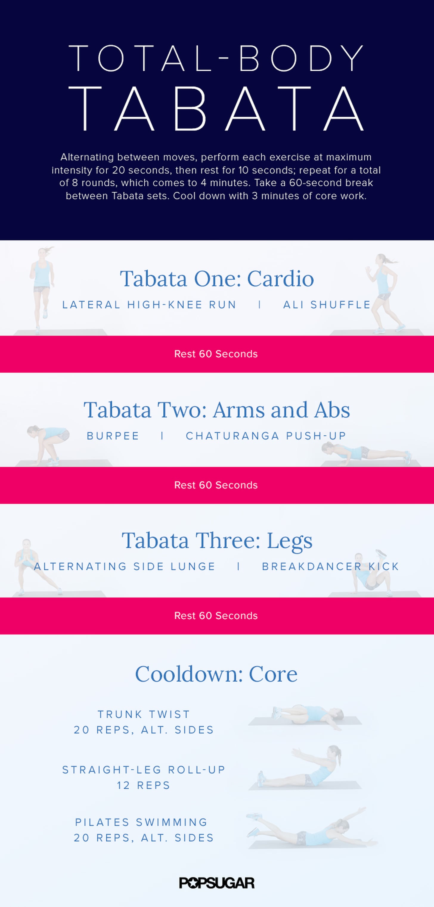 20-Minute Tabata Workout | PS Fitness