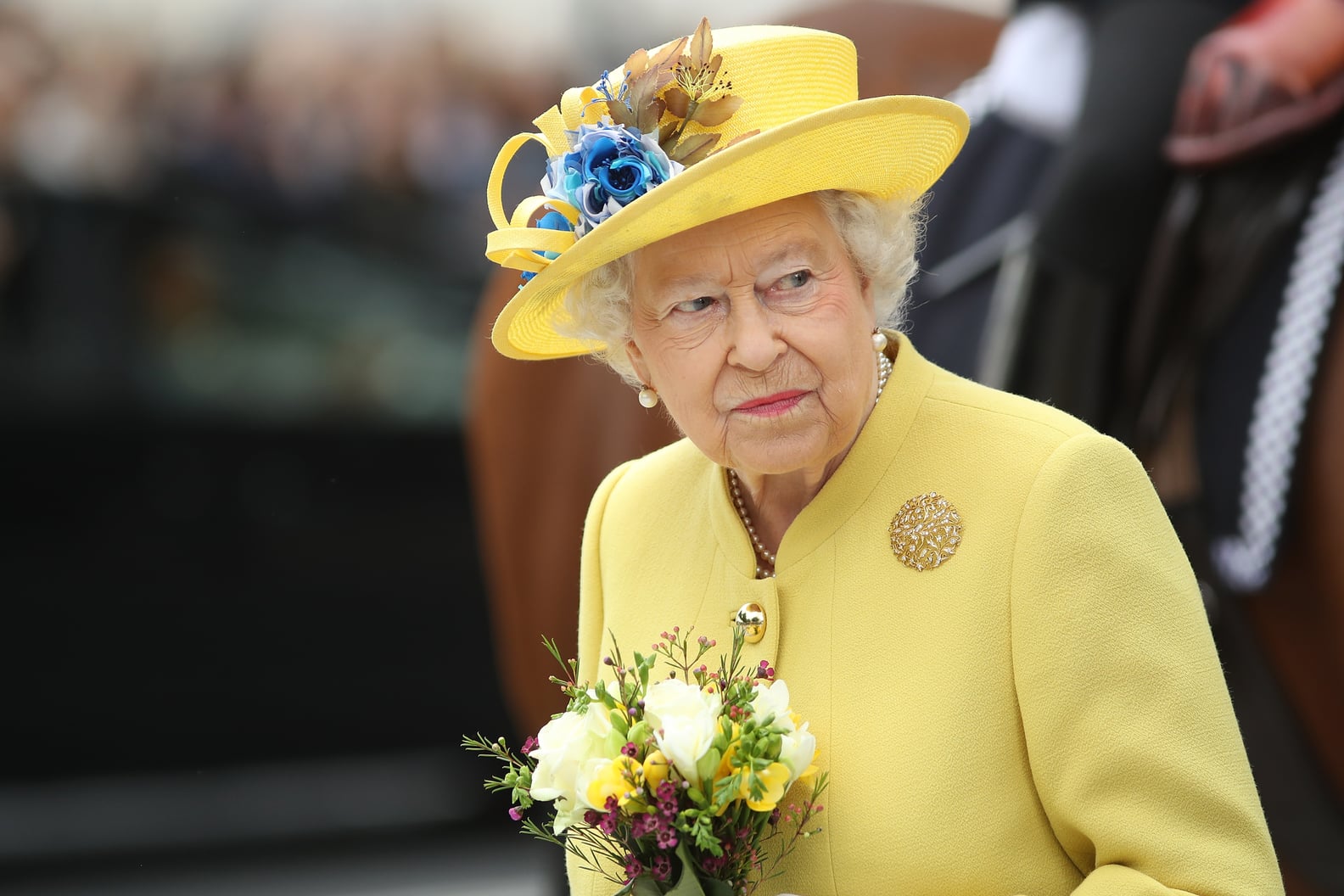 Queen Elizabeth II Frowning Pictures | PS Celebrity